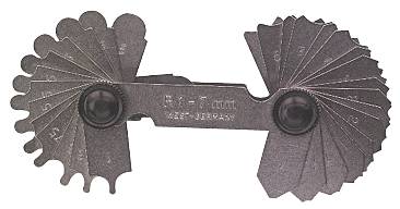 RADIUS GAUGE 15,5-25MM - Precision measuring instruments | Limit
