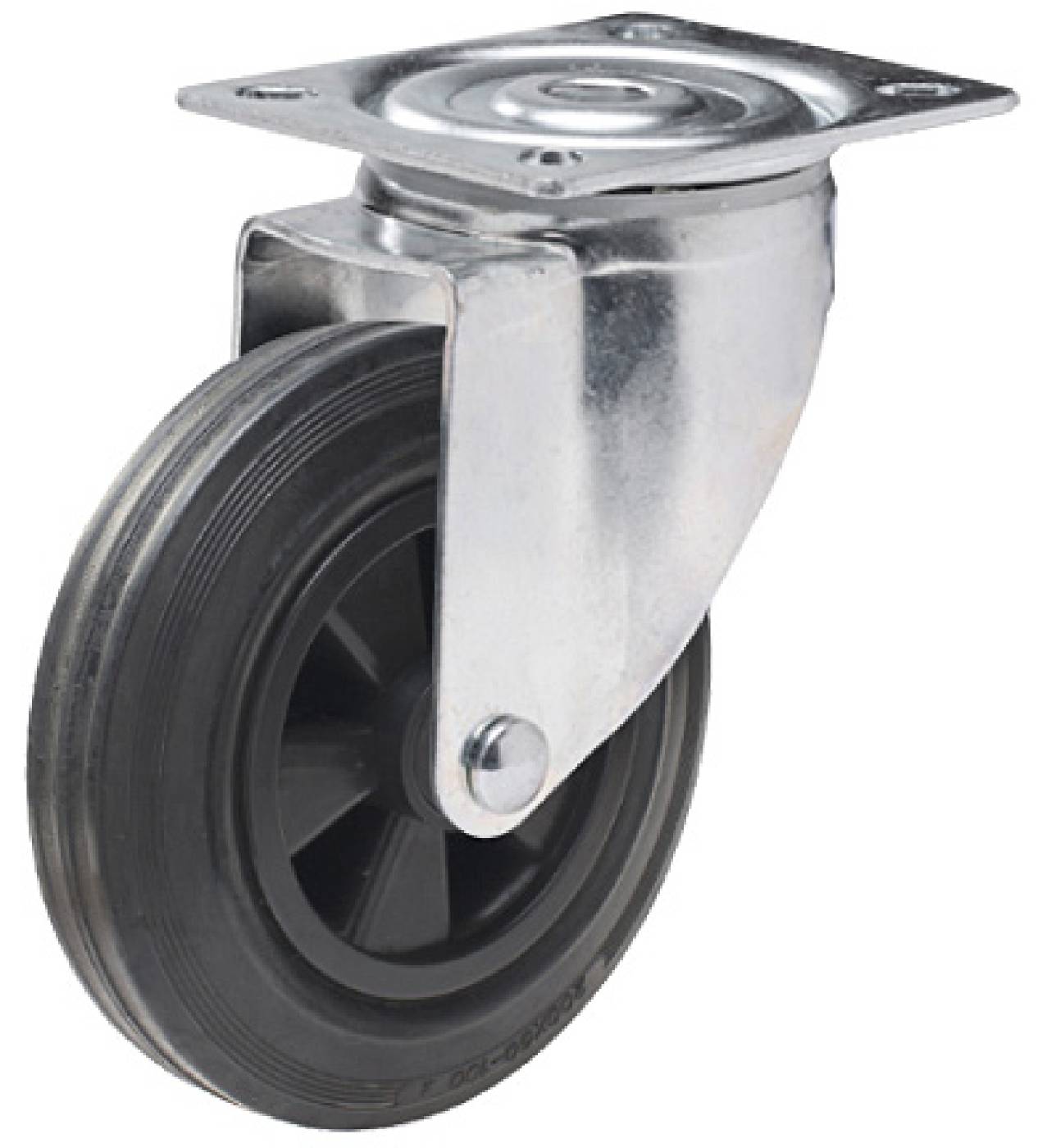 CONTAINERHJUL SVART 125MM - Beslag sedan 1903