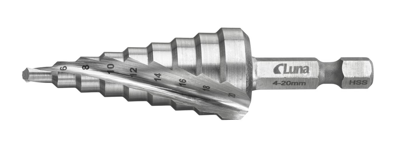 STEGBORR 4-20MM, 9 STEG - Luna tools