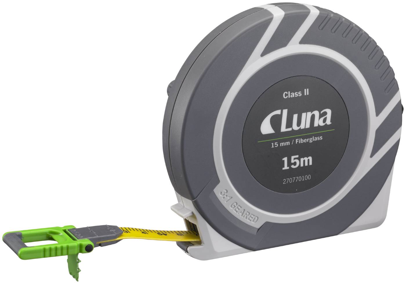 MEASURING TAPE GLASSFIBER 15M - Luna tools