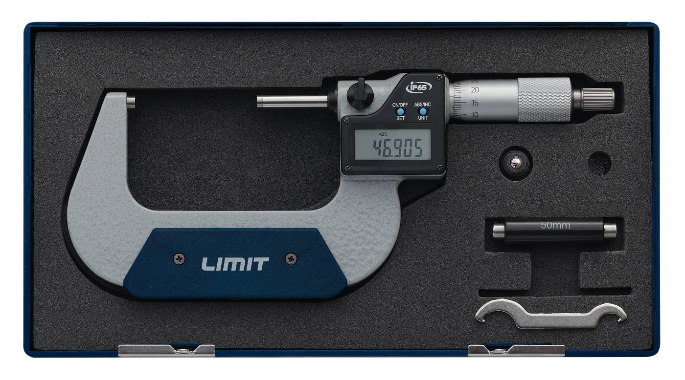 DIGITAL MICROMETER50-75MM IP65 - Precision measuring instruments | Limit