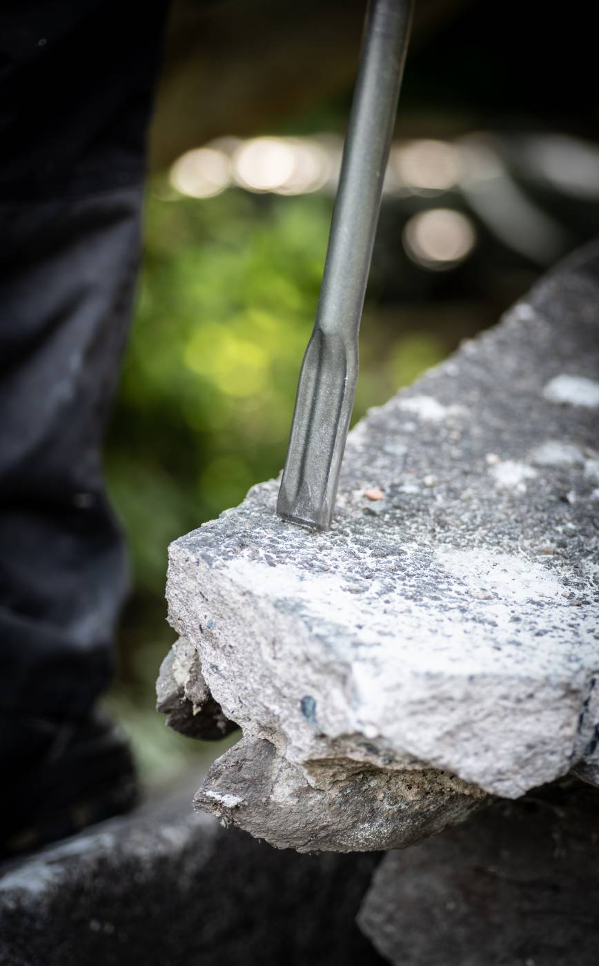 FLAT CHISEL 20MM SDS+ EVO L - Luna tools