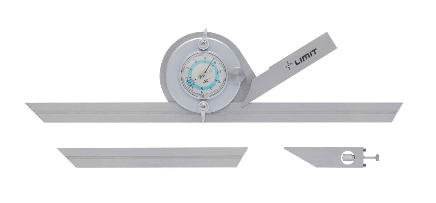 DIAL UNIVERSAL BEVEL PROTR. - Precision measuring instruments | Limit