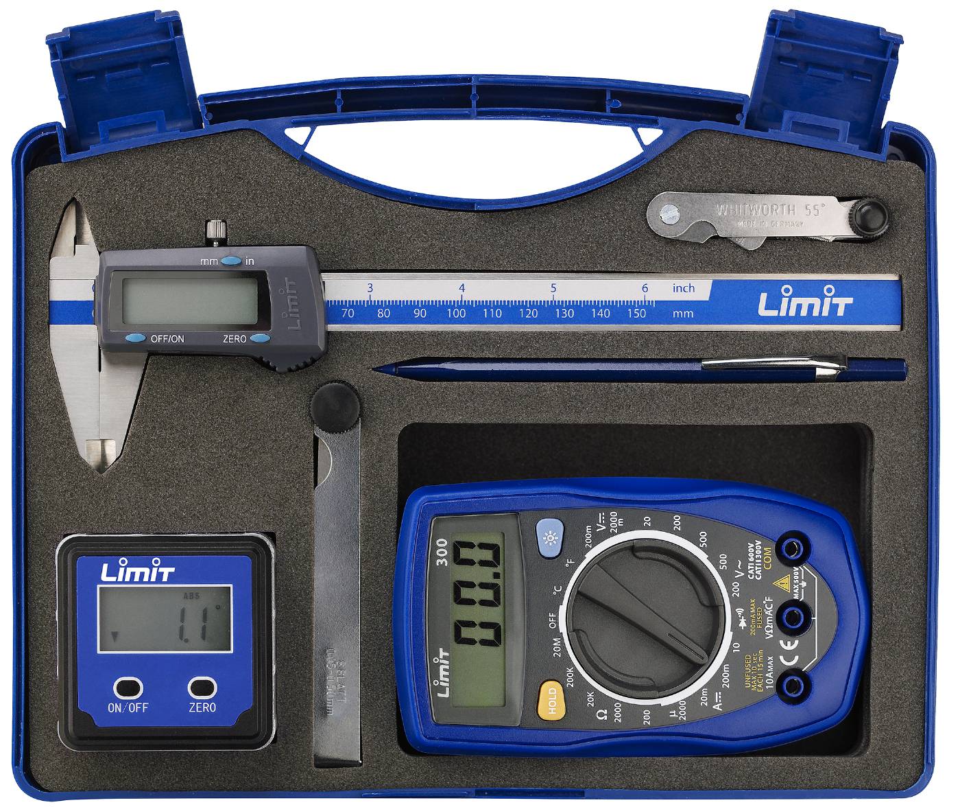 MEASURING KIT 6 PC - Precision measuring instruments | Limit