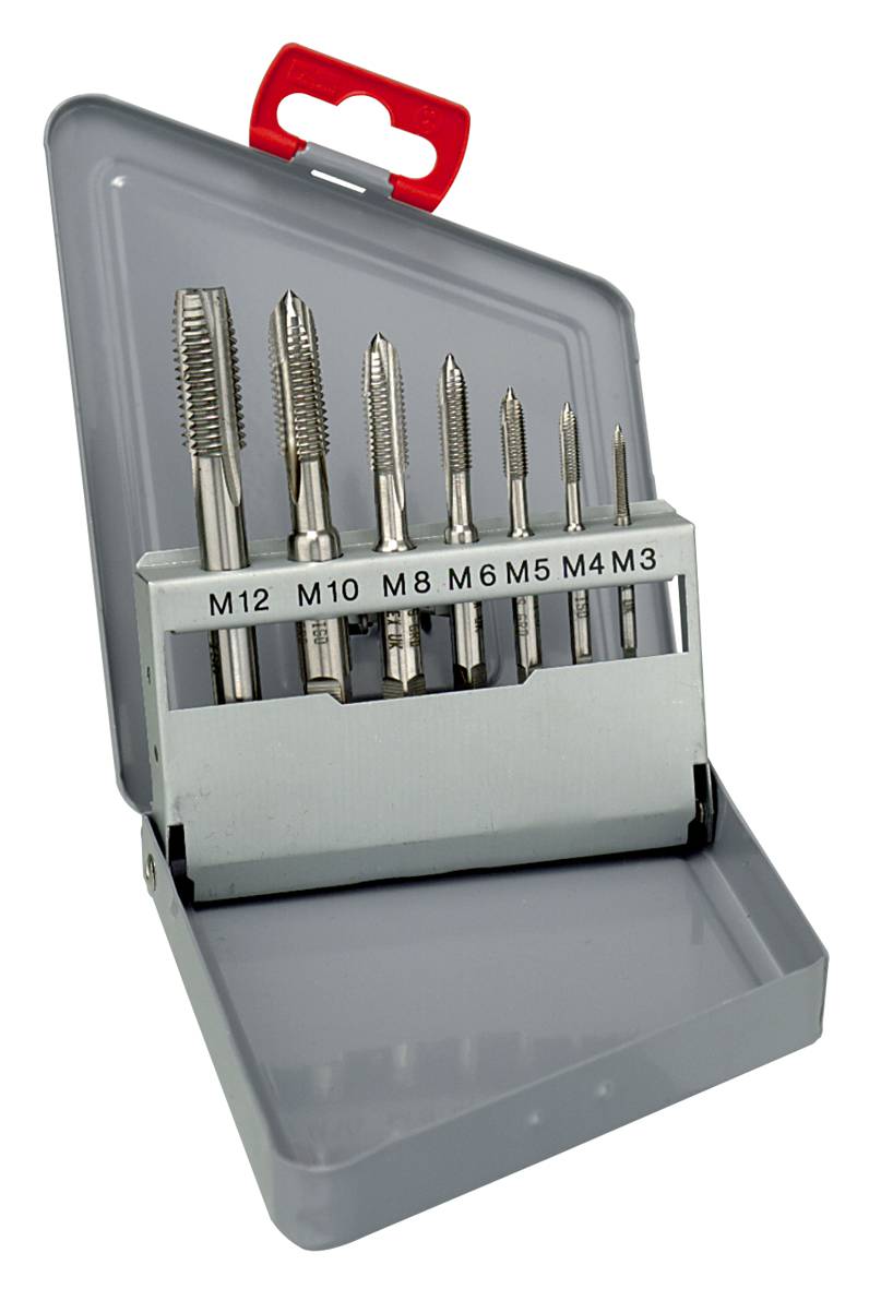 TAP SET M3-M12 GUN NOSE - Luna tools