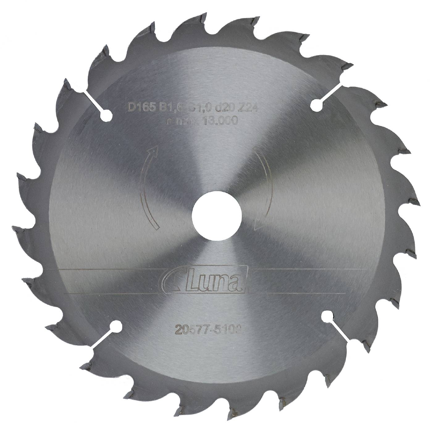 T.C.T CIR.SAWB.165X20 Z24 - Luna tools