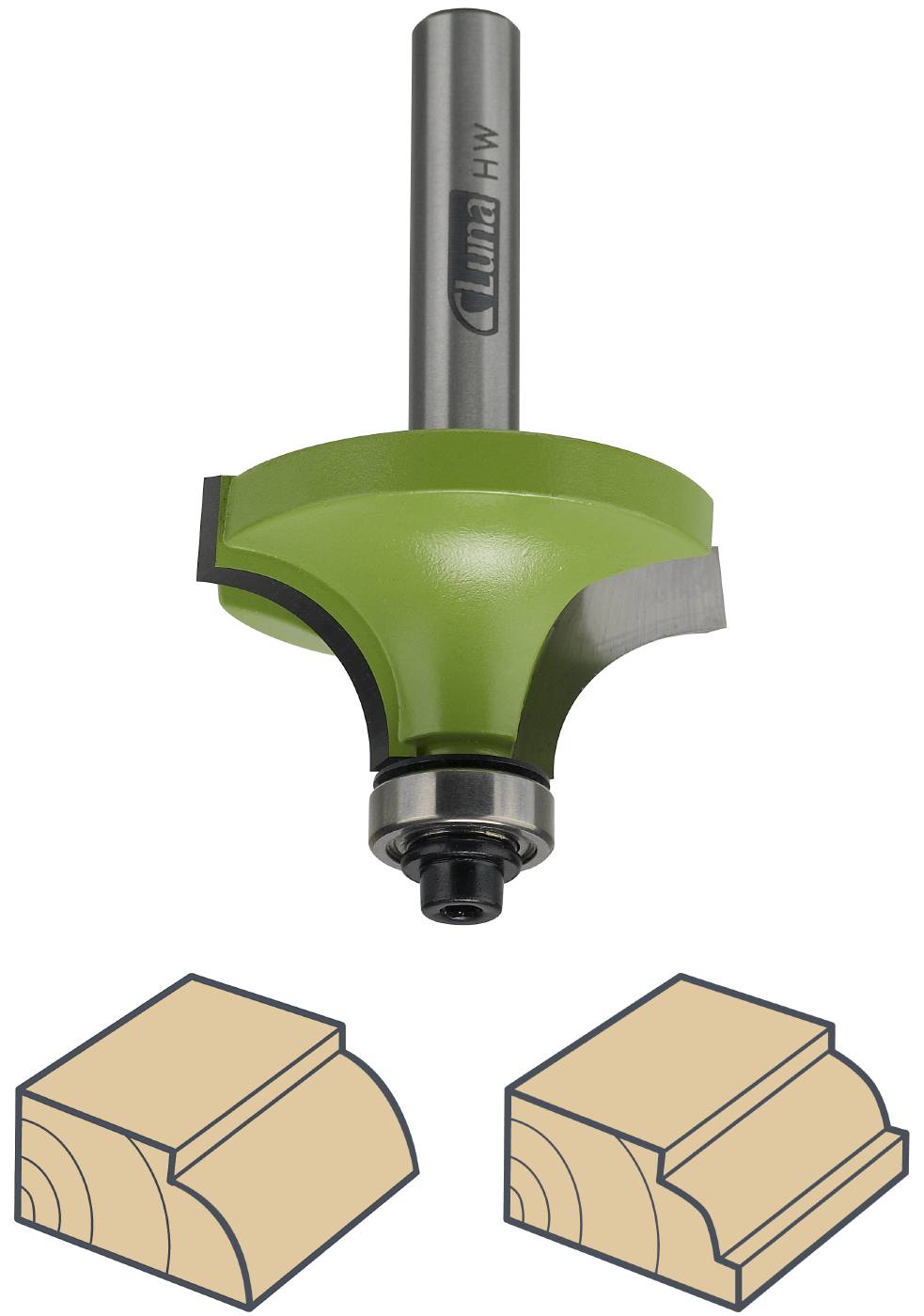 MOULDING BIT 38,4MM - Luna tools