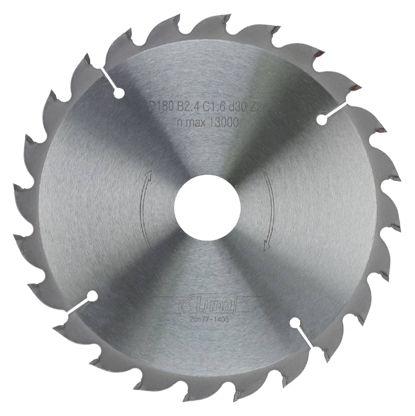 T.C.T CIR.SAWB.180X30,20 Z24 - Luna tools