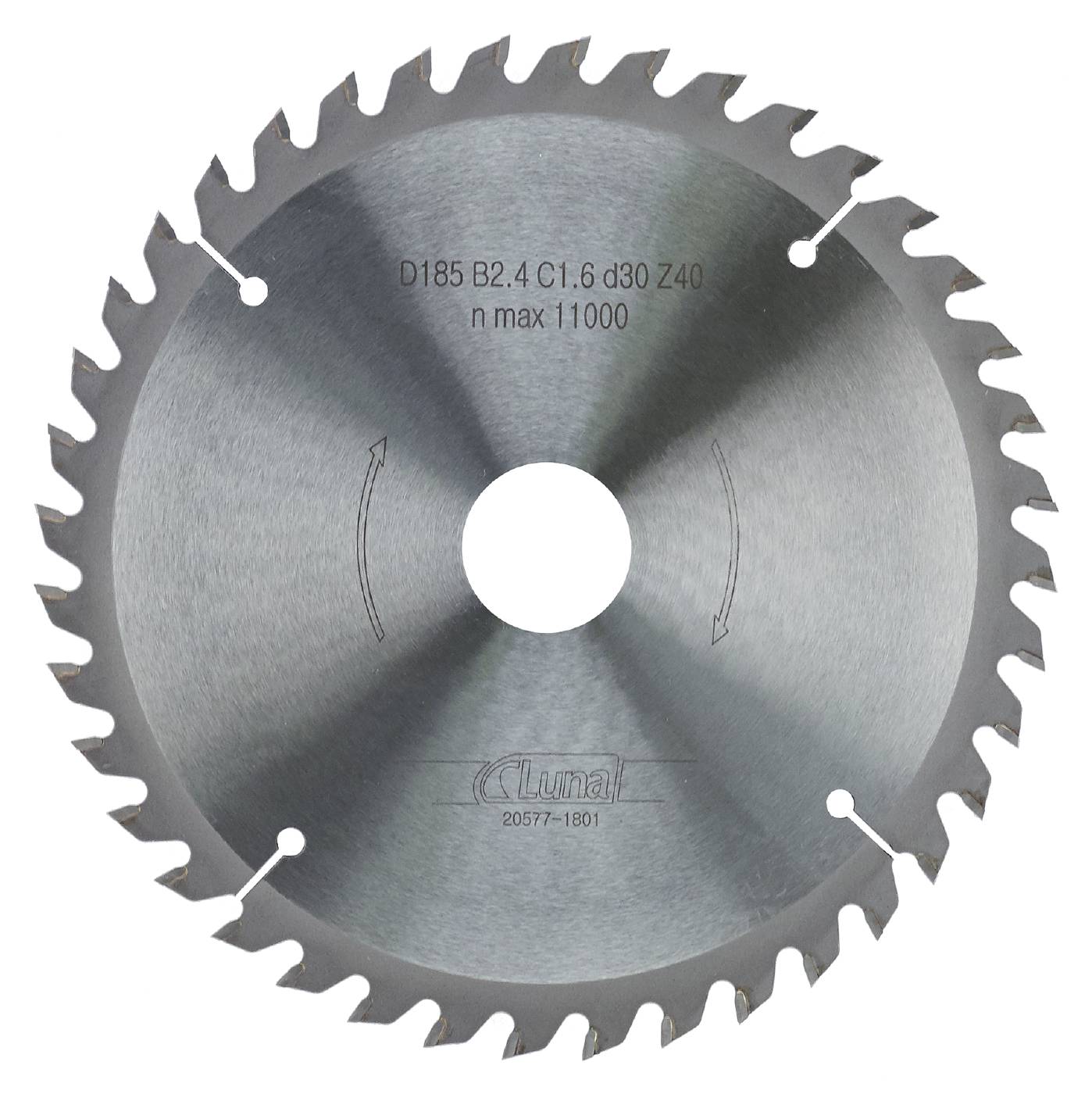 T.C.T CIR.SAWB.185X30,20,16Z40 - Luna tools