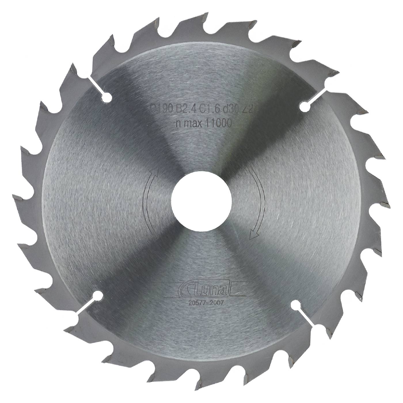 T.C.T CIR.SAWB.190X30,20,16Z24 - Luna tools