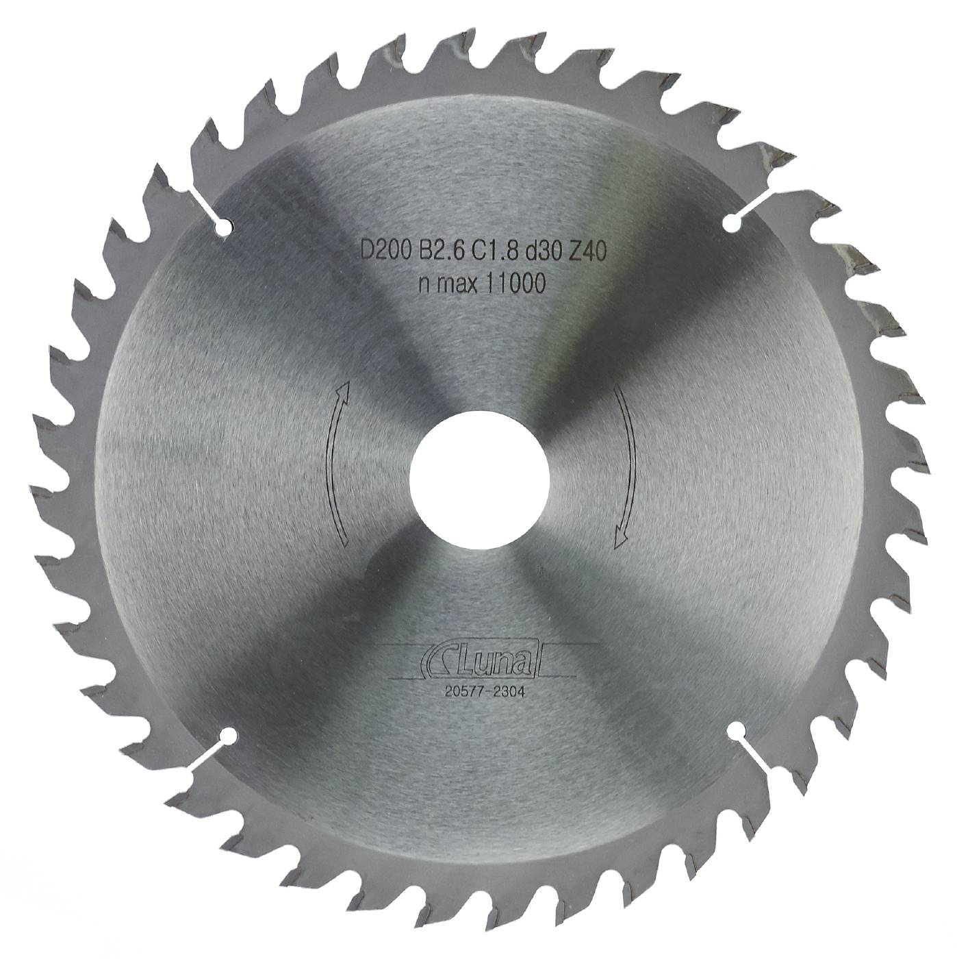 T.C.T CIR.SAWB.200X30,25,15Z40 - Luna tools