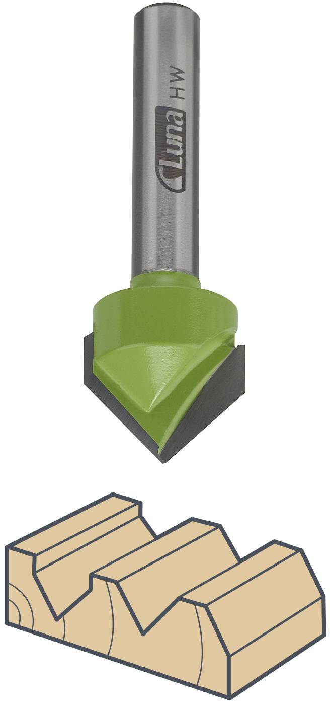 Milling saws and shank end mill sets - Luna tools