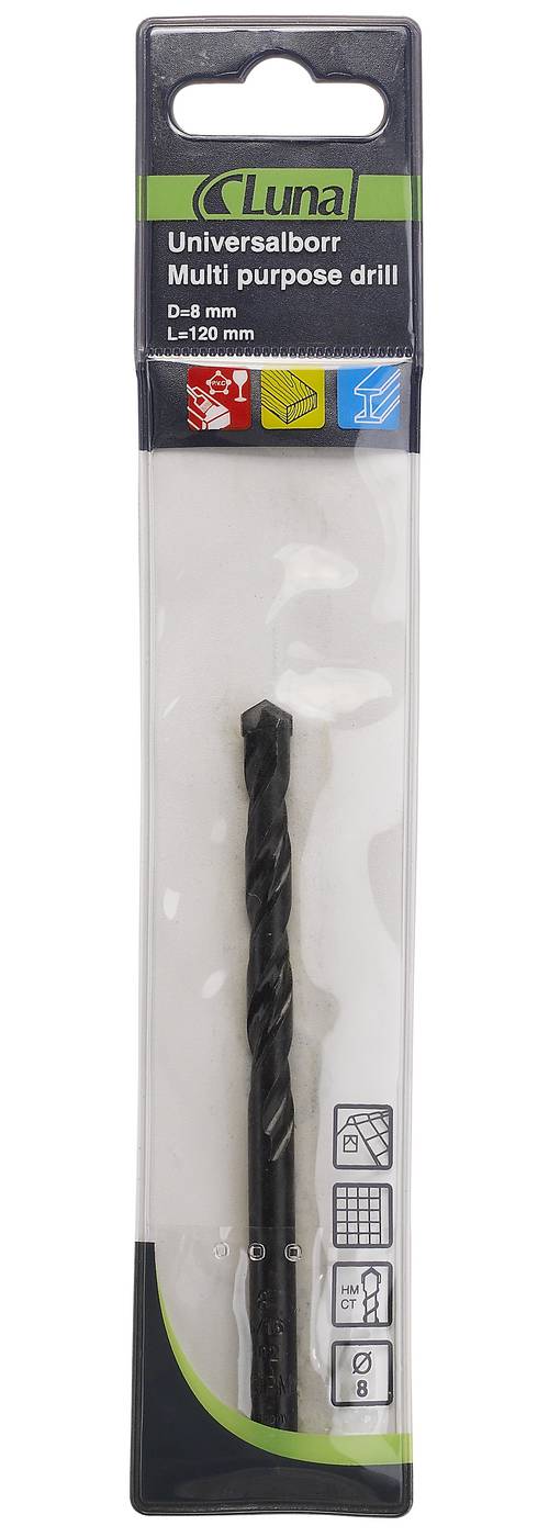 UNIVERSAL DRILL BIT 4X75/40MM - Luna tools