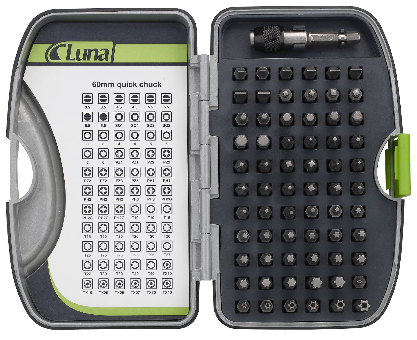 MIXED BITS 67PC (A) - Luna tools