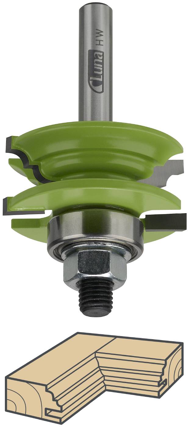 COUNT.MOULDING CUTTER 8MM - Luna tools