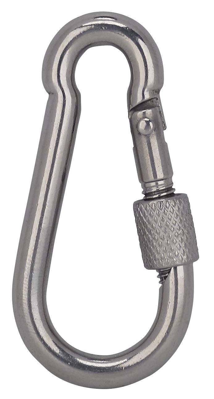 SNAP HOOK WITH SCREW 316 8MM - Luna tools